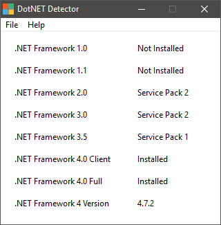 DotNET Detector – MeaMod
